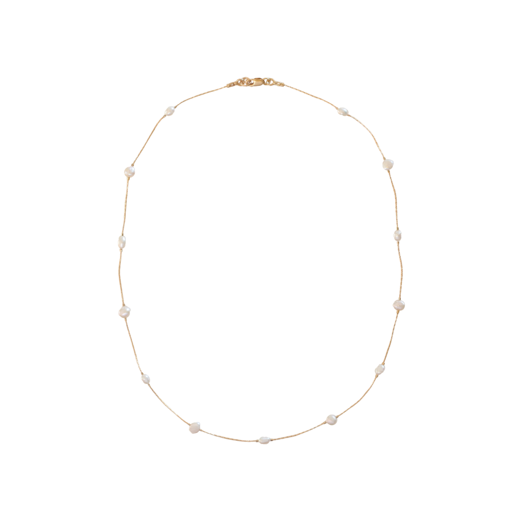 Floating Pearl Necklace – Urth and Sea Inc.